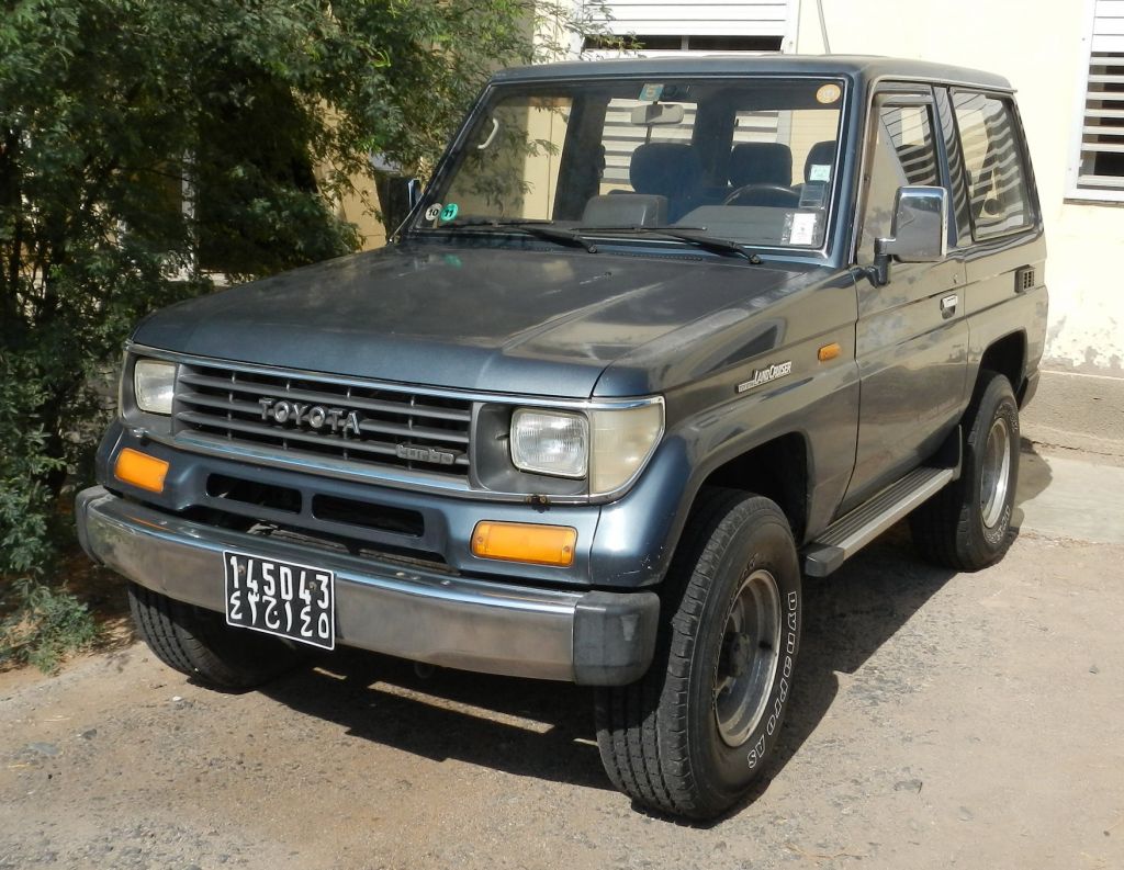 Toyota Land Cruser LJ71 à Djibouti