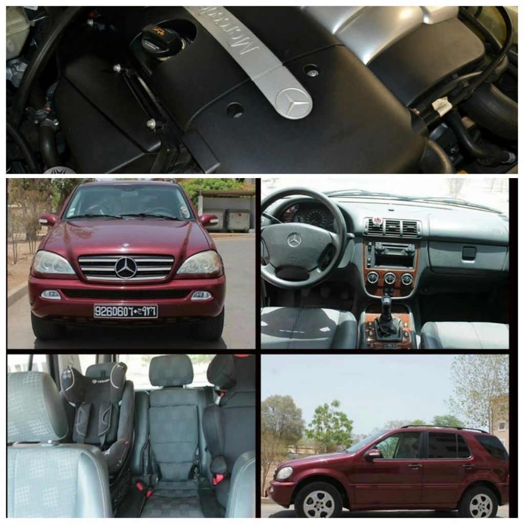 Mercedes ML270 à Djibouti