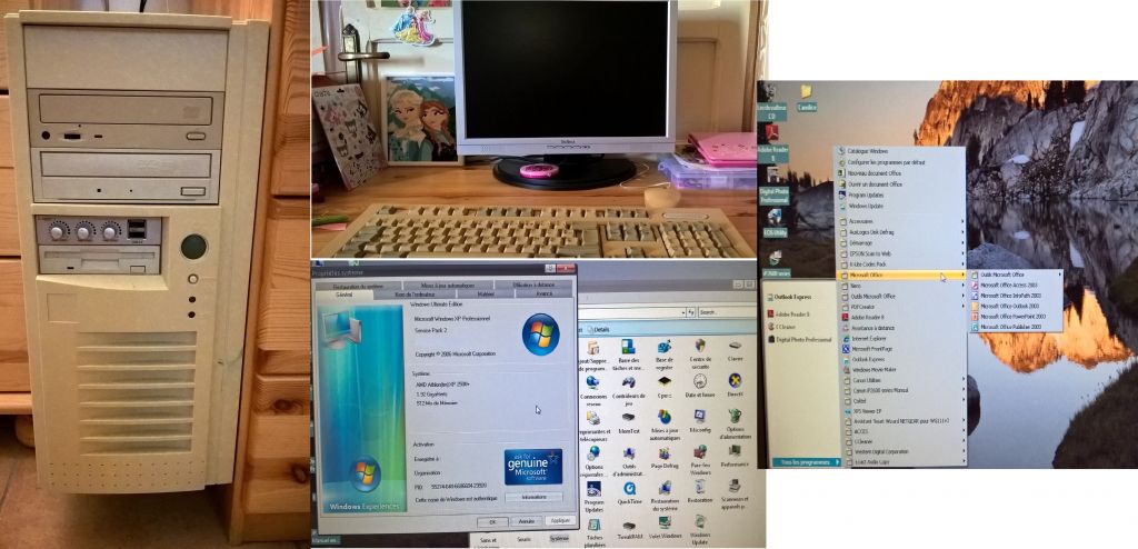 Ordinateur tour + écran idéal bureautique à Djibouti