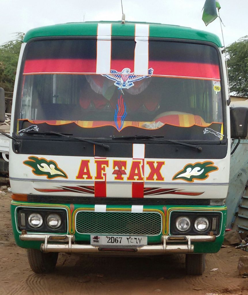 vente d'un bus à Djibouti