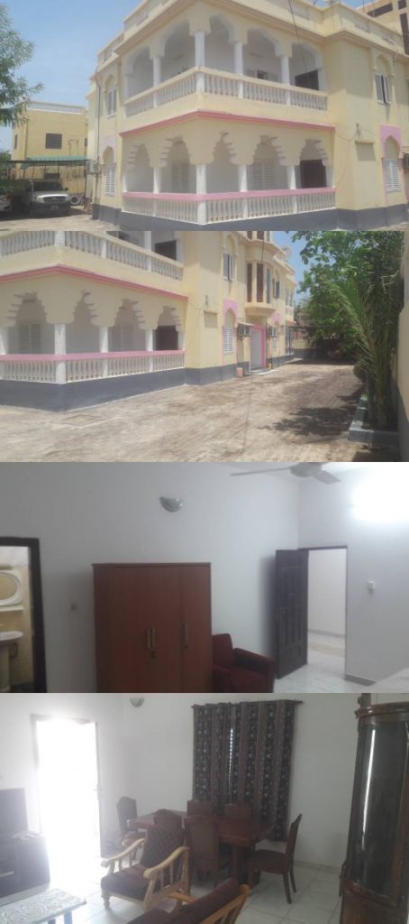 Appartement meublé F4 Gabode 5 (clim+salon+frigo et groupe electro) à Djibouti
