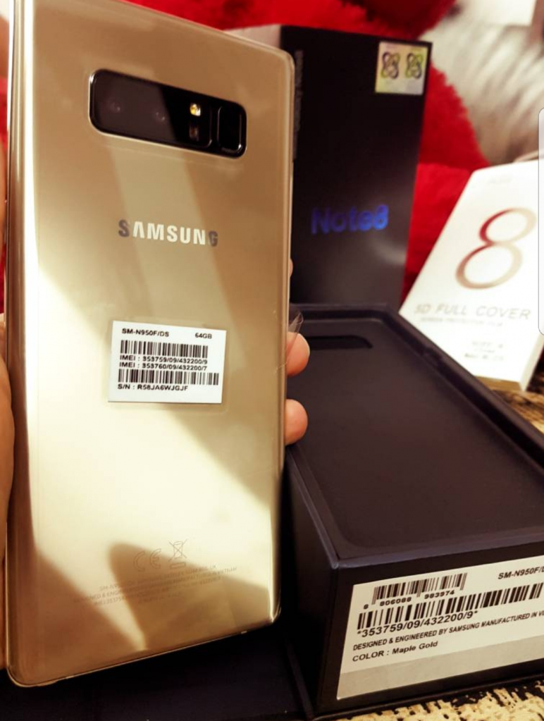 Samsung Galaxy note8 à Djibouti