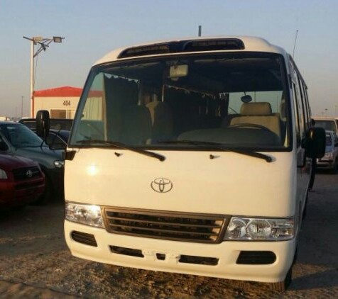 Bus Toyota coster à Djibouti