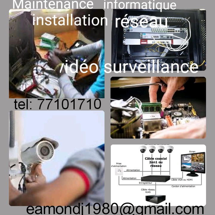Maintenance informatique, installation réseaux et vidéo surveillance à ...