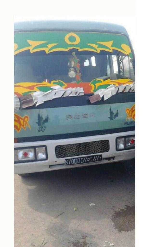 Vente bus marque rosa à Djibouti