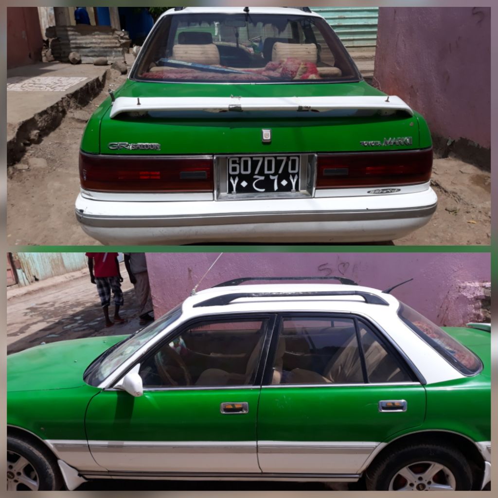 Taxi Toyota Mark II à Djibouti