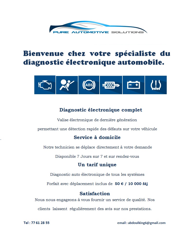 Pure automotive solution à Djibouti