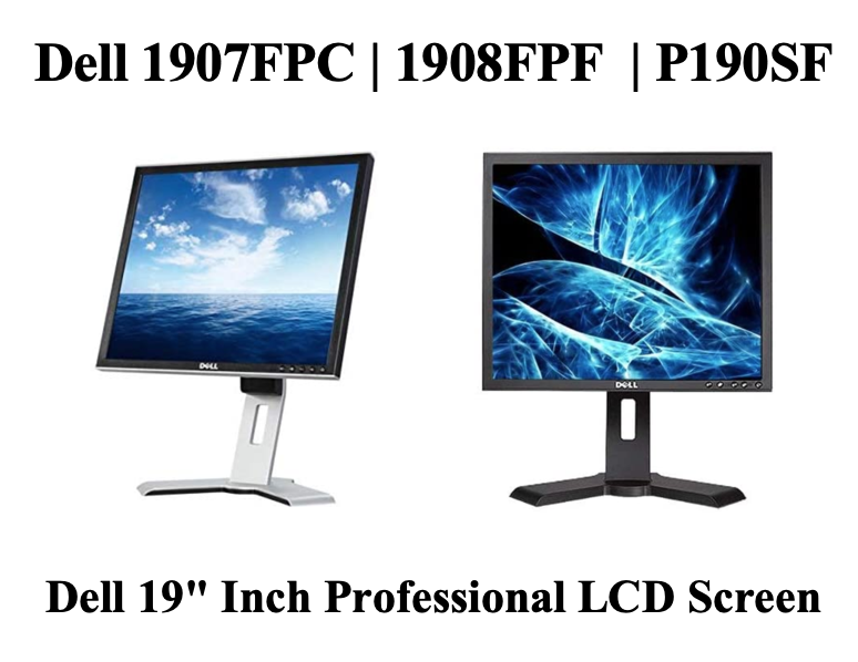 Dell Model 1907FPC | 1908FPF | P190SF Professional Monitor à Djibouti