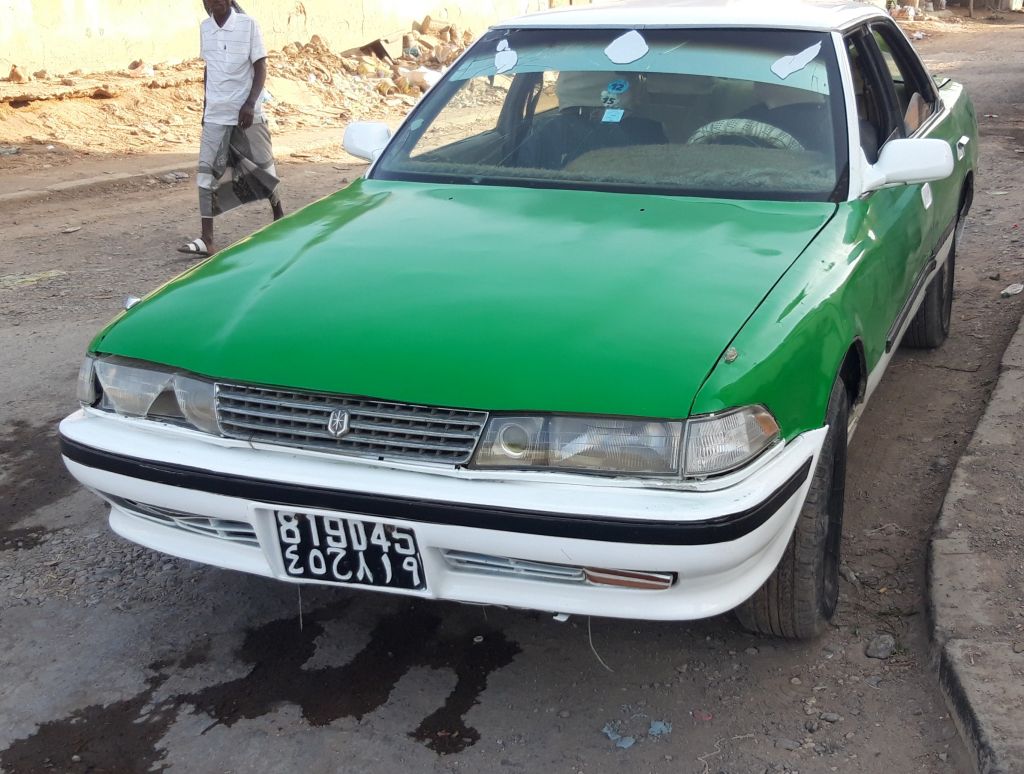 Taxi Toyota Mark II à Djibouti