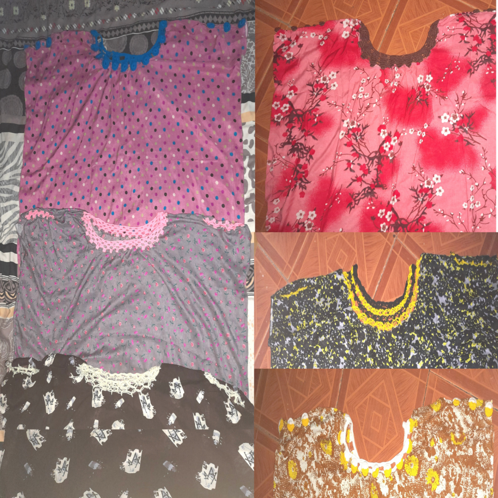 Robe : broderie de motifs sur les robes et boubous à Djibouti