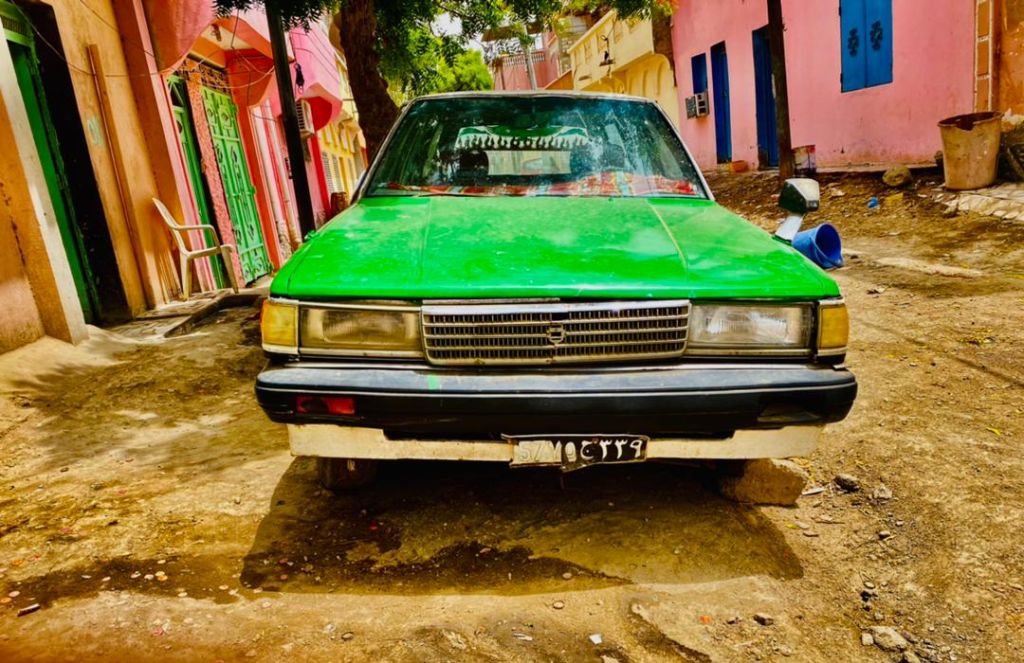 Taxi Toyota Mark II à Djibouti