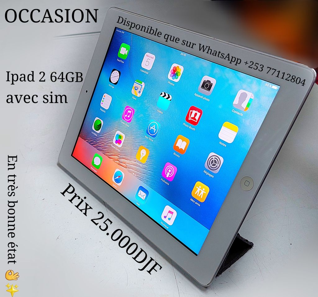 Ipad 2 64GB Plus Sim à Djibouti