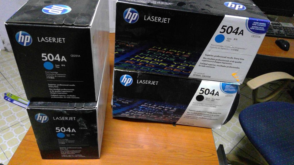 HP Laserjet 504 ink à Djibouti