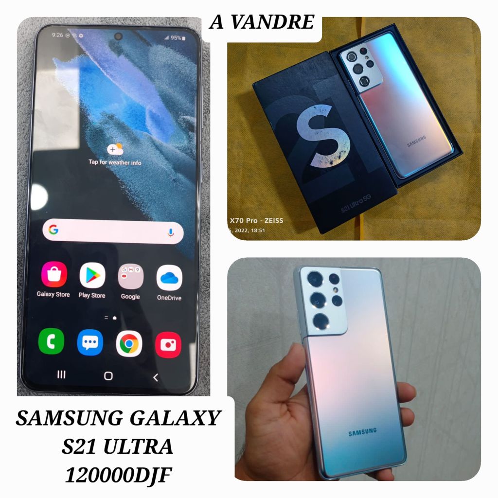 SAMSUNG GALAXY S21 ULTRA à Djibouti