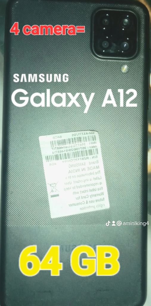 Samsung galaxy A12 5G à Djibouti