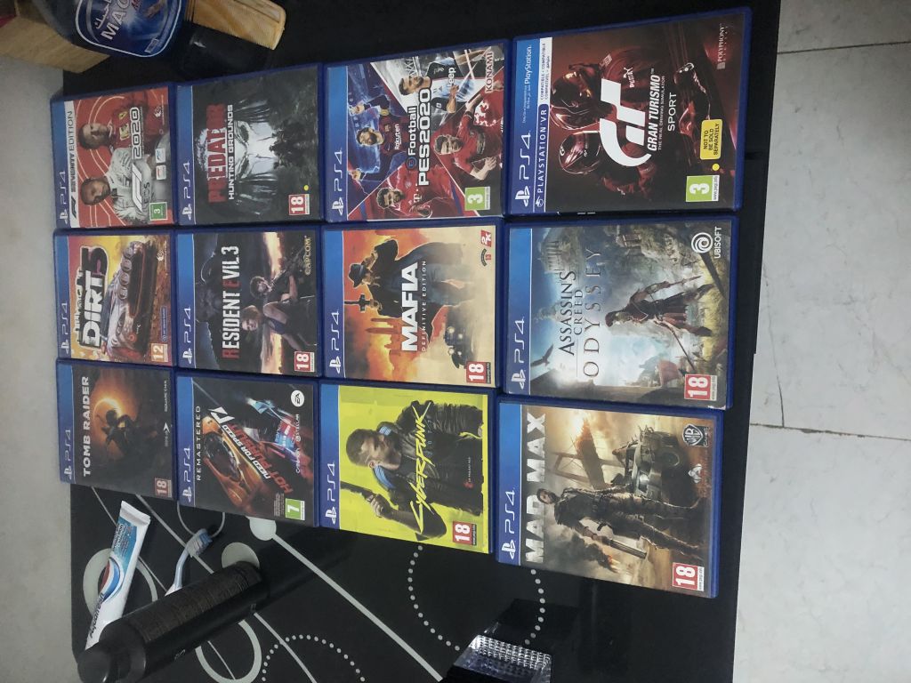 CD PS4 en lot à Djibouti