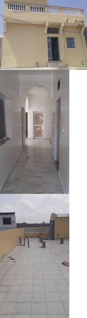 Maison F3 avec une grande Terrasse à la cité Gar-Gar à Djibouti
