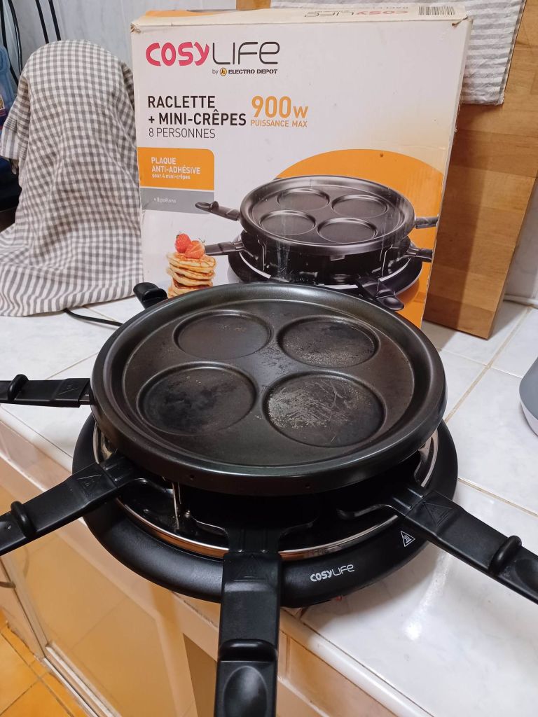 Machine à Raclette + Mini Crepes à Djibouti