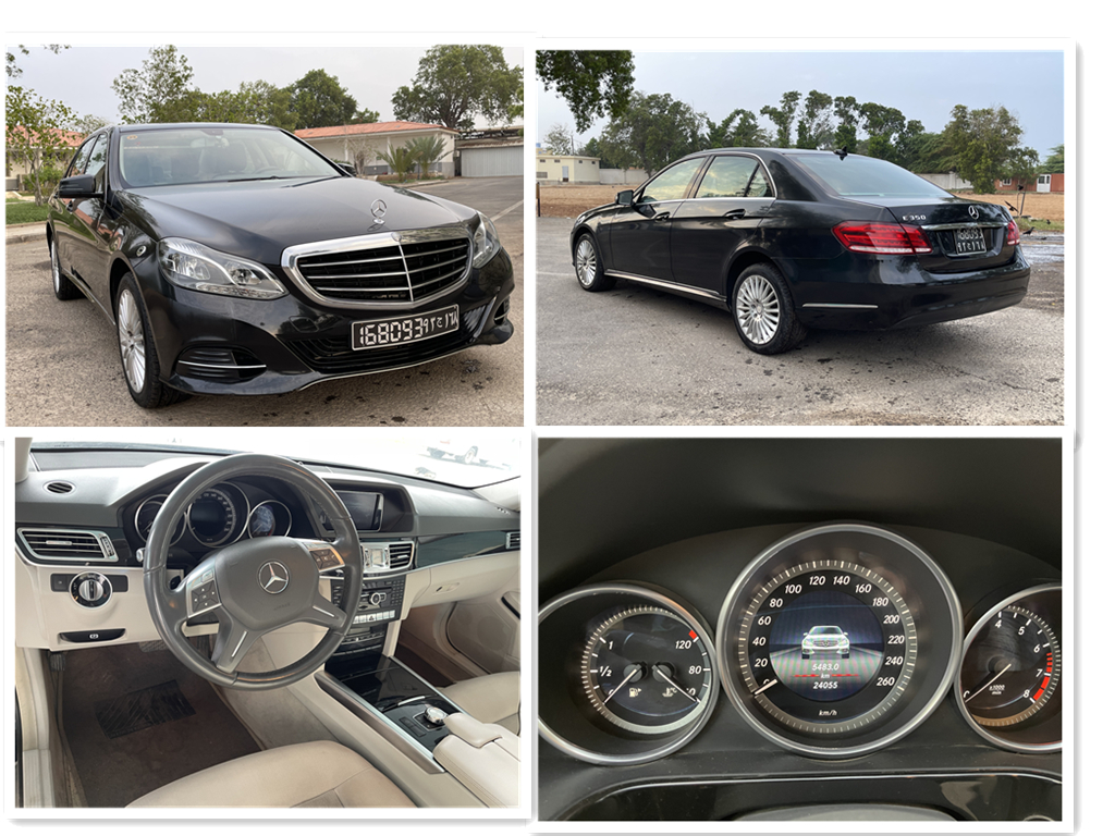 Voiture Mercedes Benz E350 presque toute neuve à Djibouti