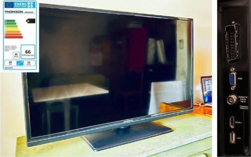 Ecran Plat THOMSON FULL HD acheté en France à Djibouti