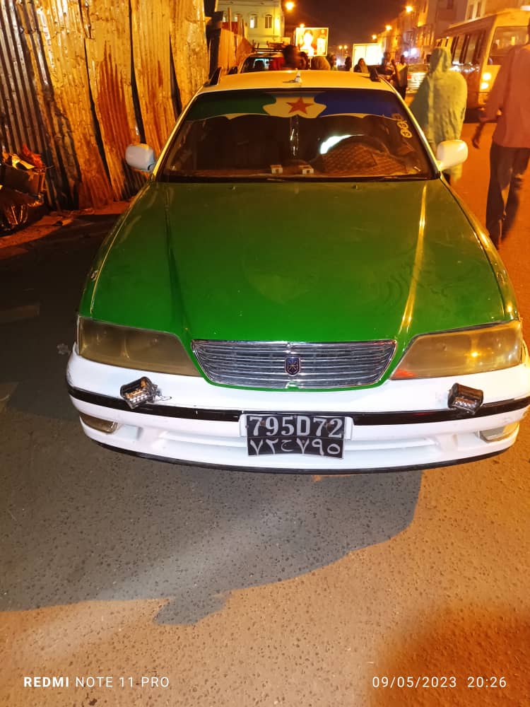Taxi Toyota Mark II à Djibouti