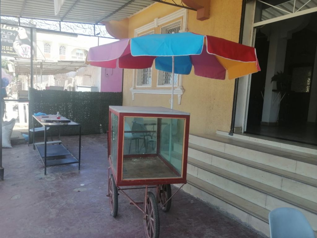 Chariot de commerce à Djibouti