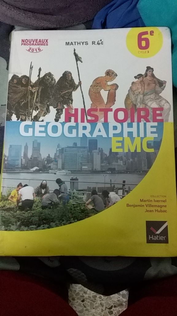 Livre 6ème Histoire Géographie EMC à Djibouti