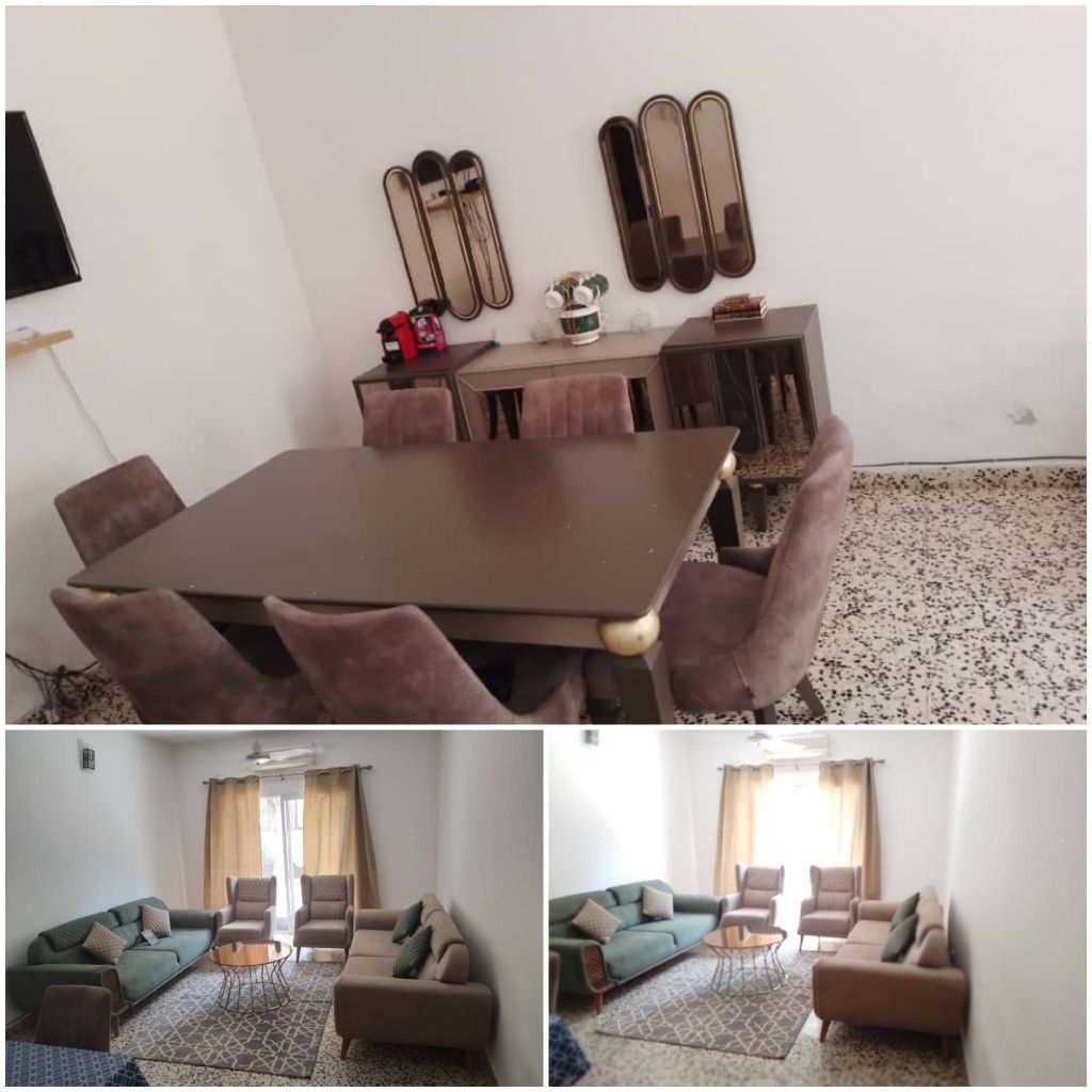 Salon et table à manger complète chic et moderne à Djibouti