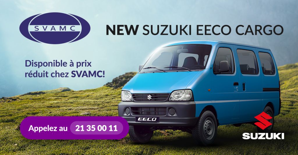 Voiture Suzuki EECO chez SVAMC à Djibouti
