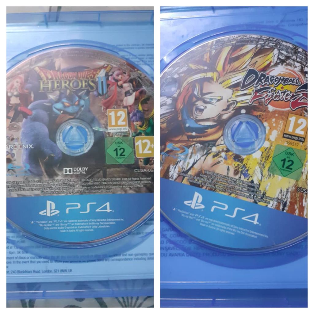 2 CD PS4 à Djibouti