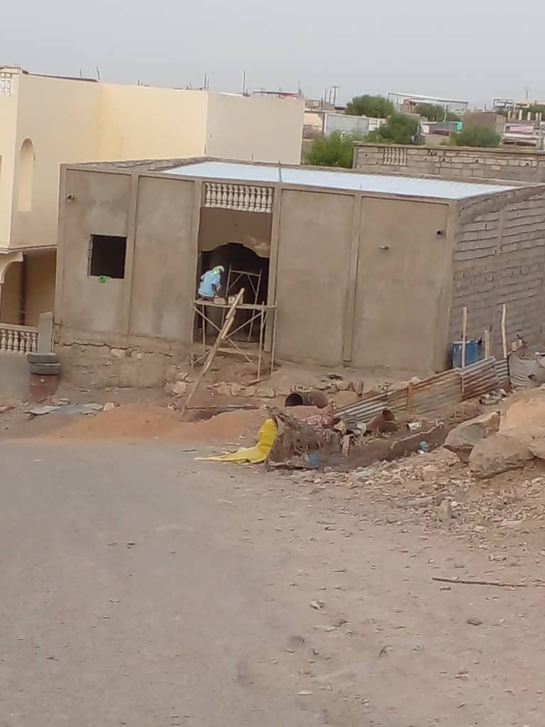 Maison F3 en cour de finition à Djibouti