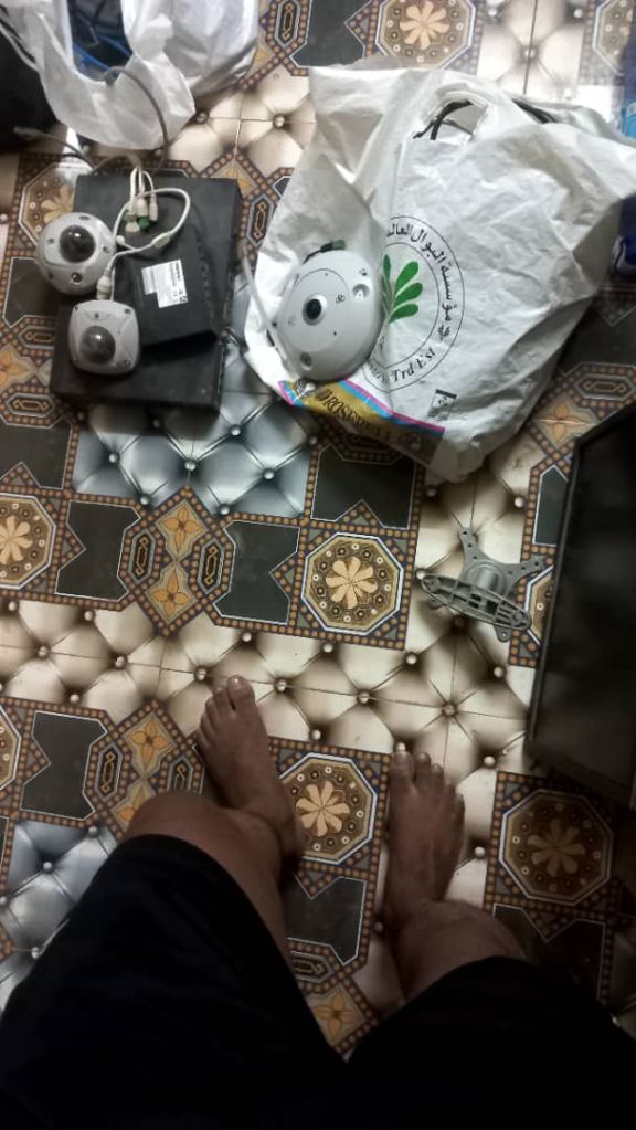 Caméra de surveillance italian à Djibouti