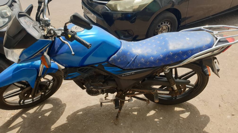 Moto Jincheng 150 à Djibouti