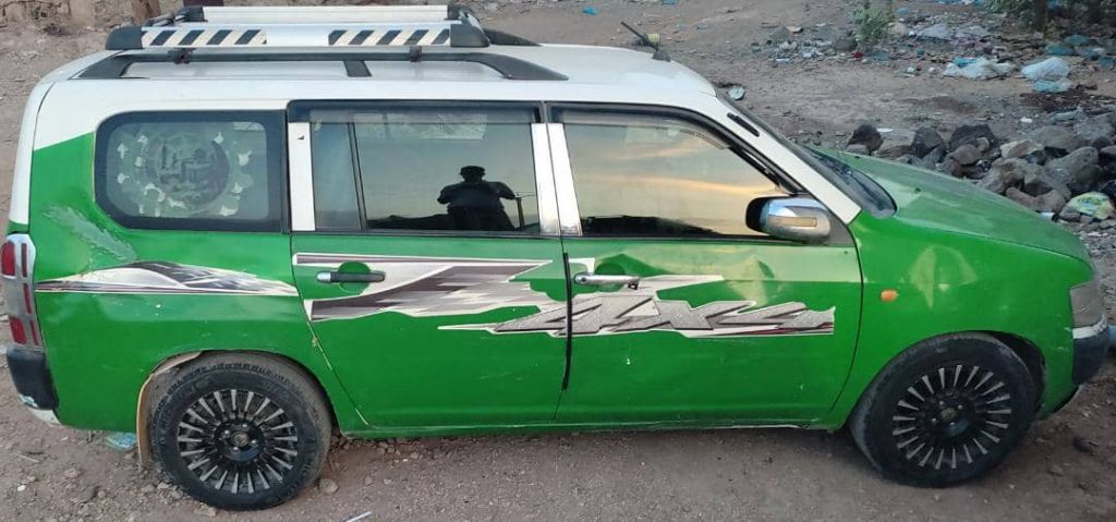 Taxi Toyota Probox à Djibouti