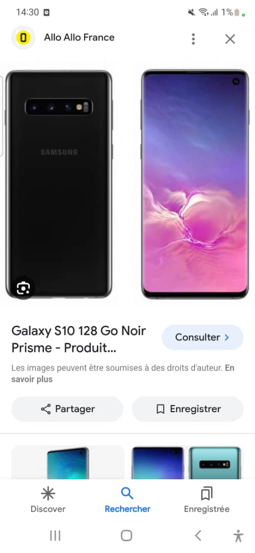Samsung S10 neuf à Djibouti