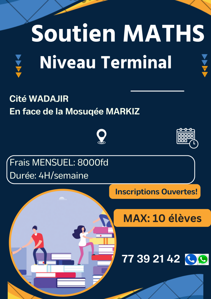 Soutien MATHEMATIQUE pour le Baccalauréat à Djibouti