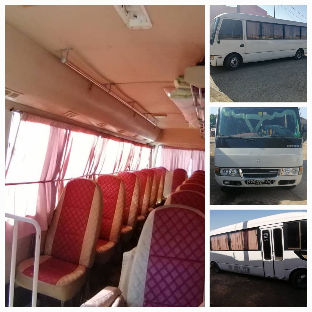 Bus 35 places Mitsubishi Rosa à Djibouti