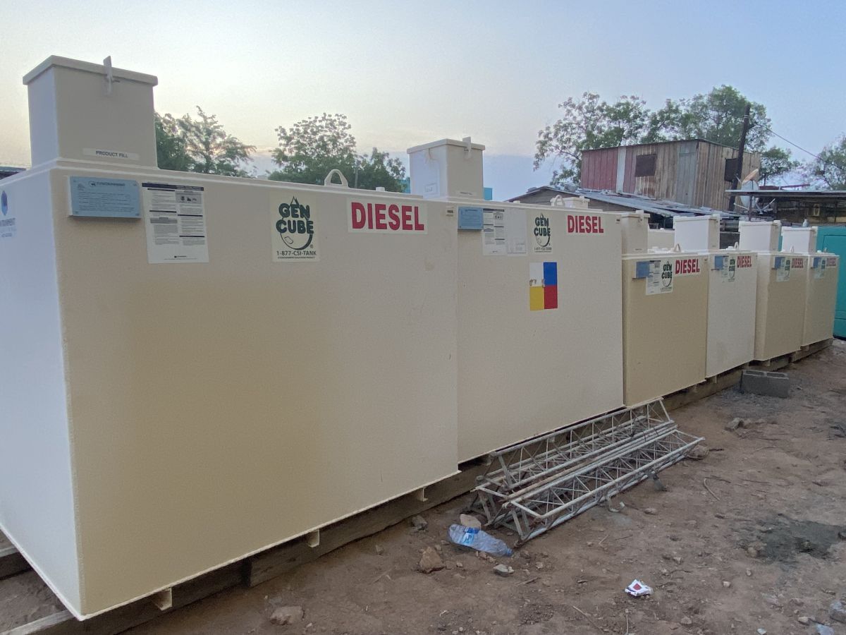 GEN CUBE DIESEL FUEL TANK à Djibouti