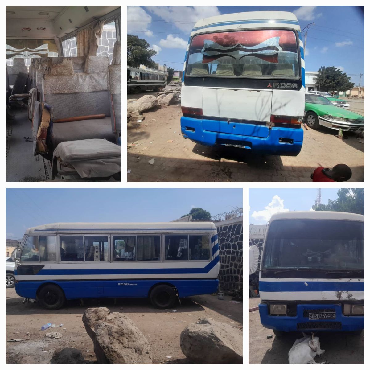 Bus Rosa 25 places, moteur en excellent état à Djibouti