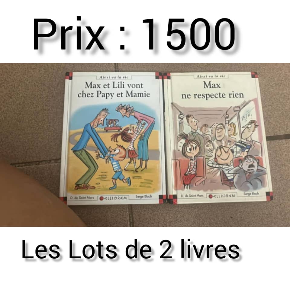 Les lots de 2 livres à Djibouti
