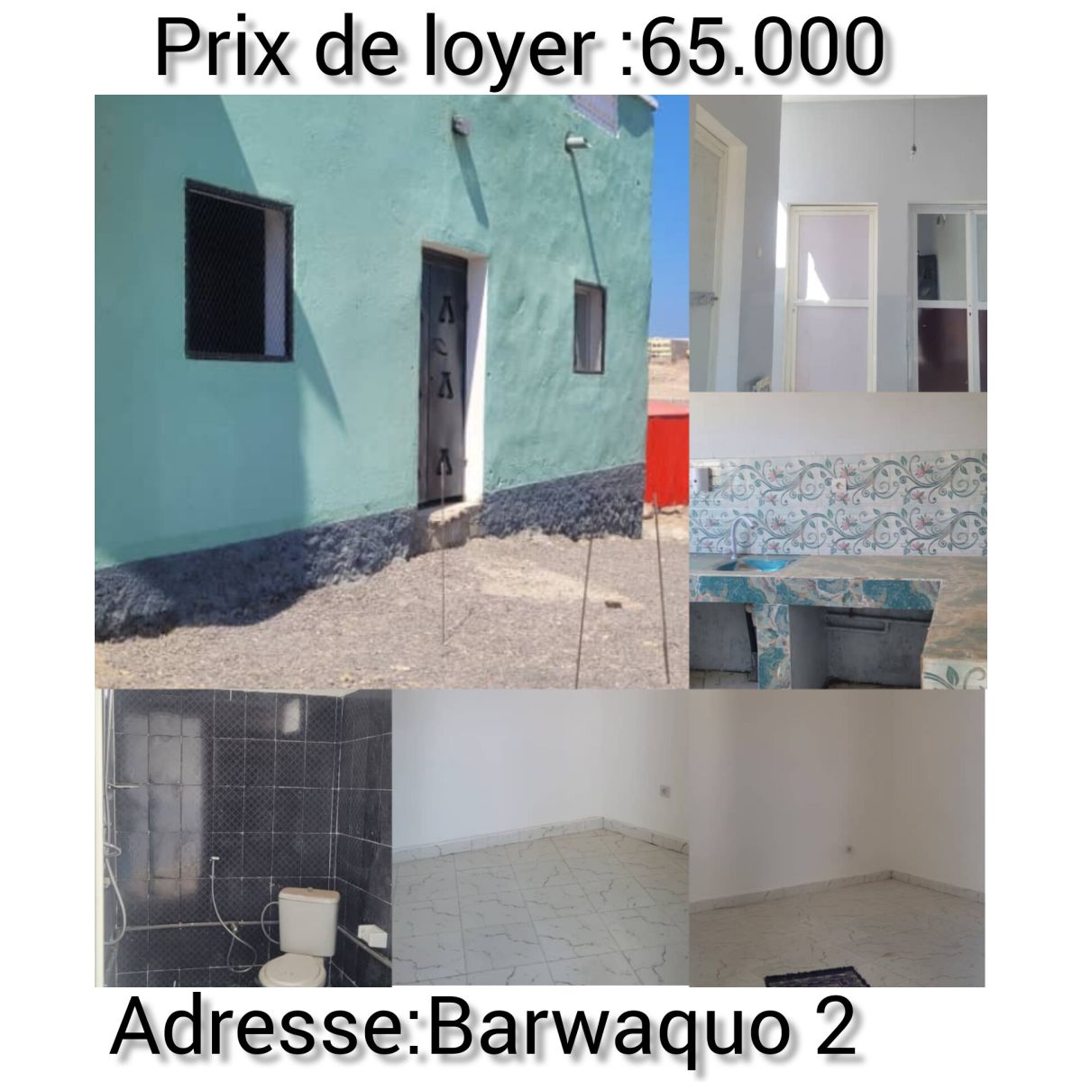 Location d'une maison F3 à Djibouti