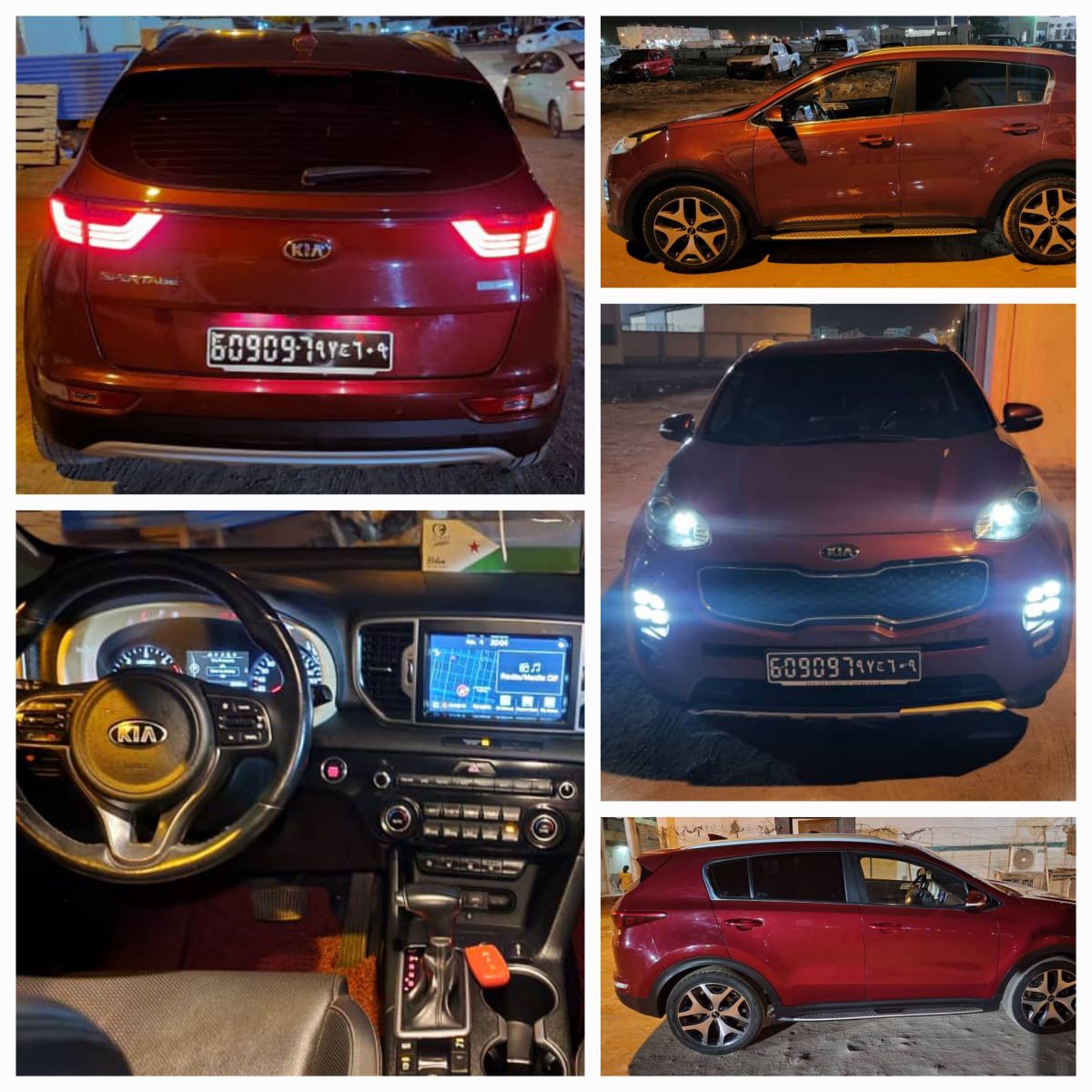 Kia sportage à Djibouti