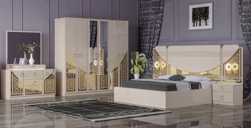 Chambre à coucher classique neuve à Djibouti