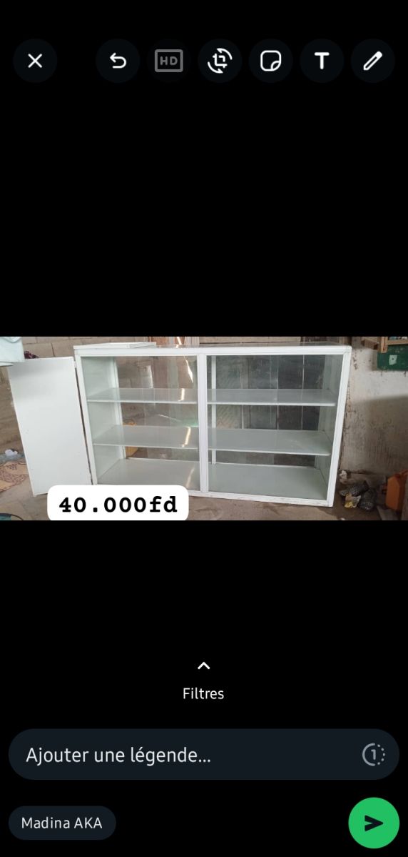 Comptoir à vendre à Djibouti