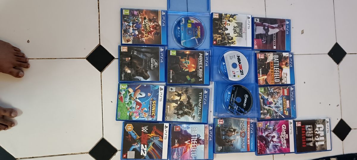 Jeux PS4 et PS5 à prix réduits, stock limité à Djibouti