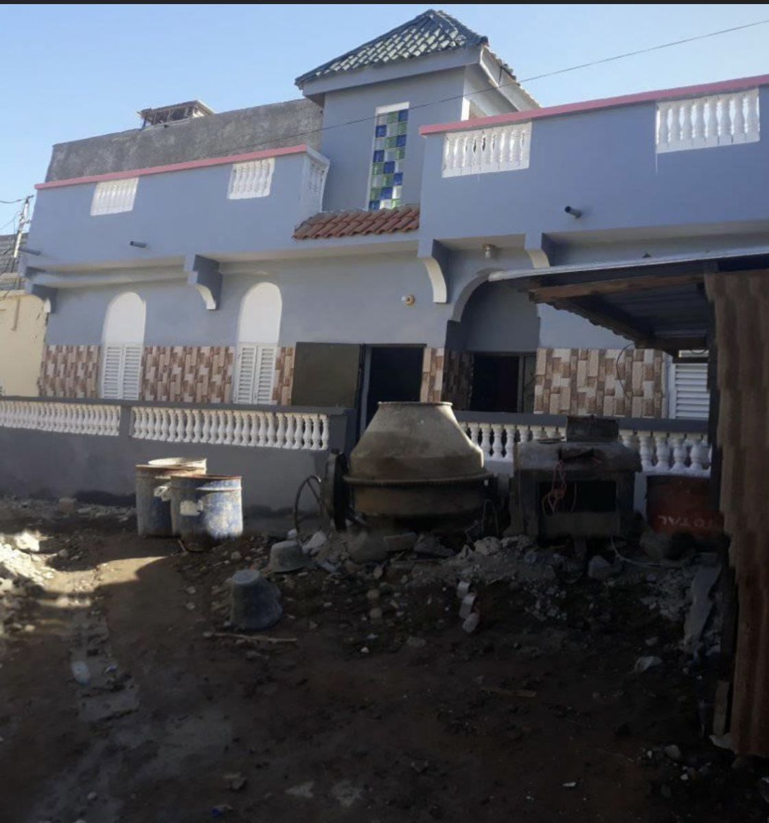 Maison F4 avec terrasse à louer à Q7 sud à Djibouti