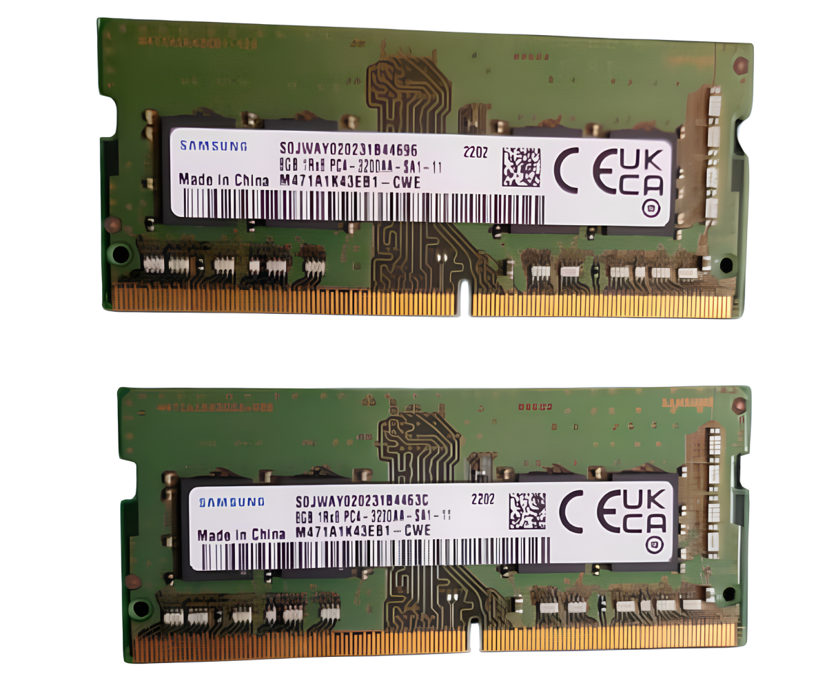 Samsung DDR4-3200 SODIMM 2x8GB - Mémoire RAM pour PC Portable à Djibouti