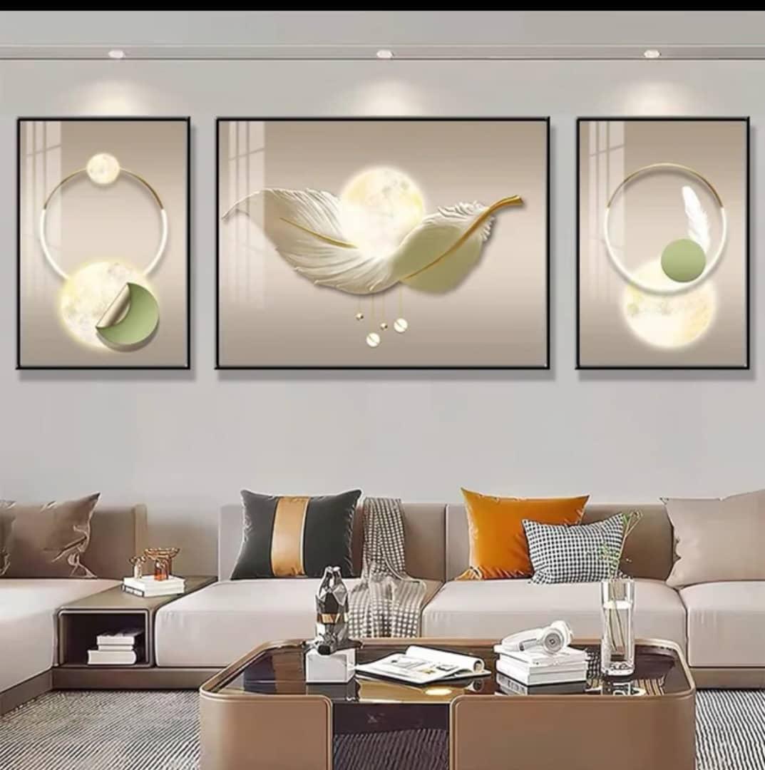Ensemble de 3 cadres décoratifs modernes pour sublimer votre intérieur ...