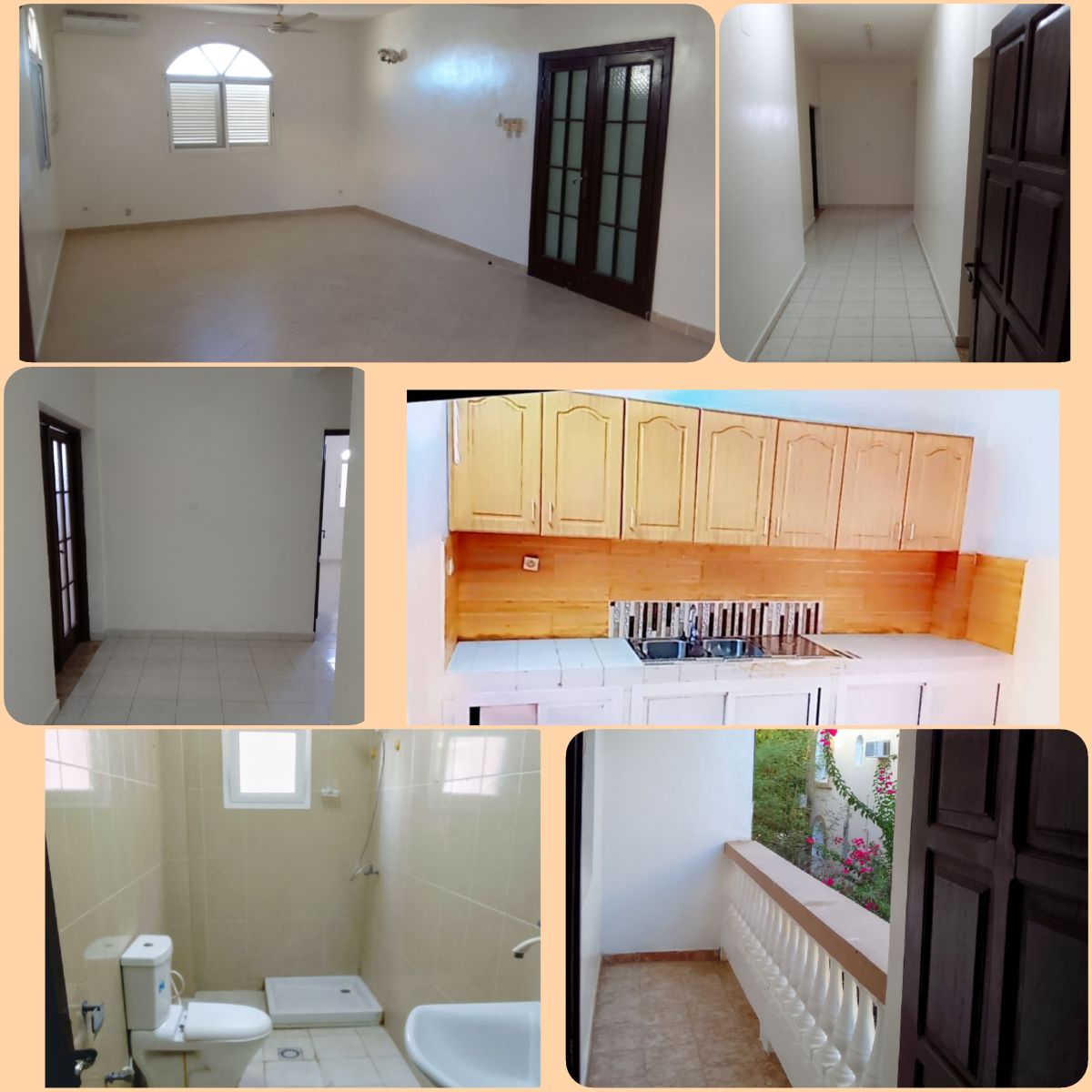 Appartement F4 à Gabode avec groupe électrogène et service de gardiennage inclus à Djibouti