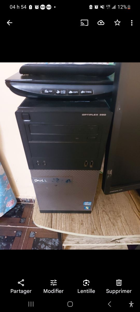 Unité centrale Dell Core i3 + Scanner - Prix imbattable à Djibouti